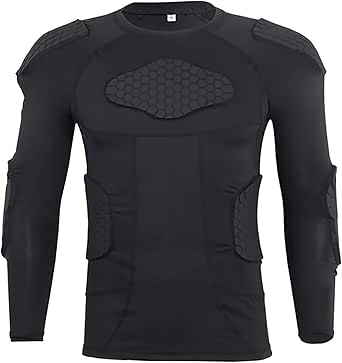 Amazon.com : Jellybro Men's Padded Football Protective Gear Set ...