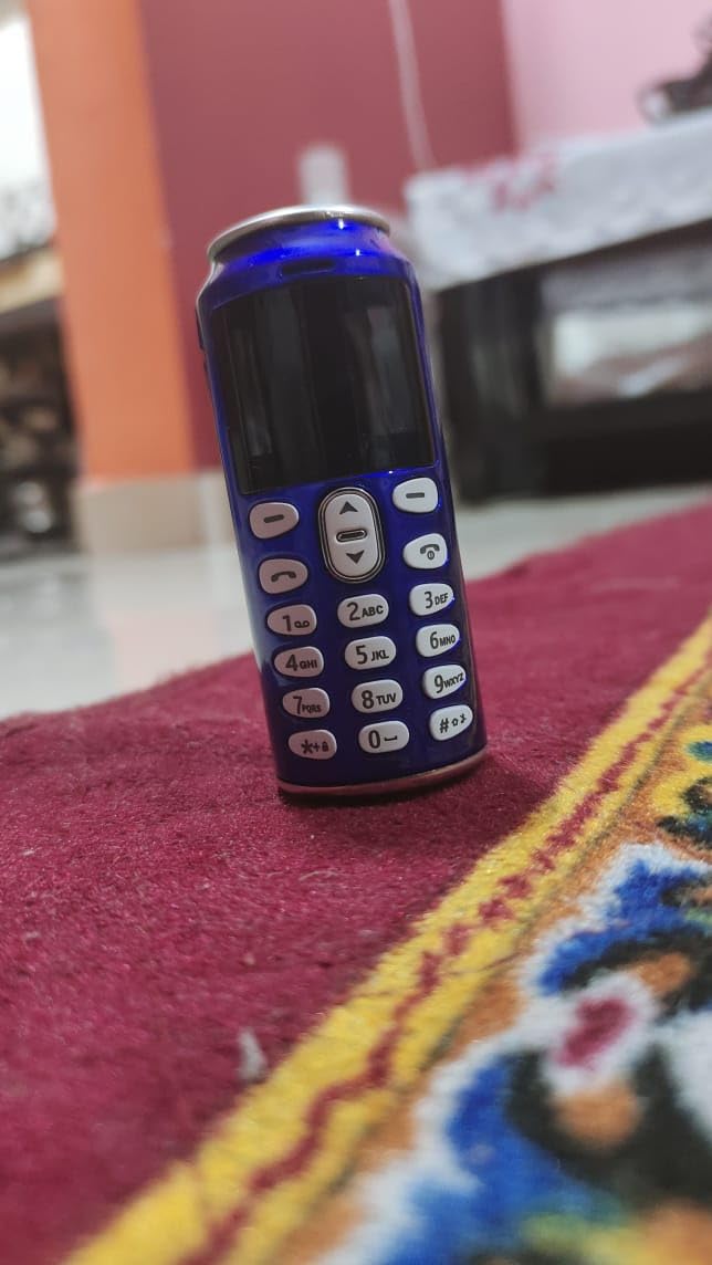 SKYSHOP® BM666 Can Shape Feature Mobile Phone Dual Sim Support with ...