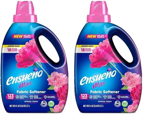 Amazon.com: Ensueño - Max Liquid Fabric Softener- With Long-Lasting ...
