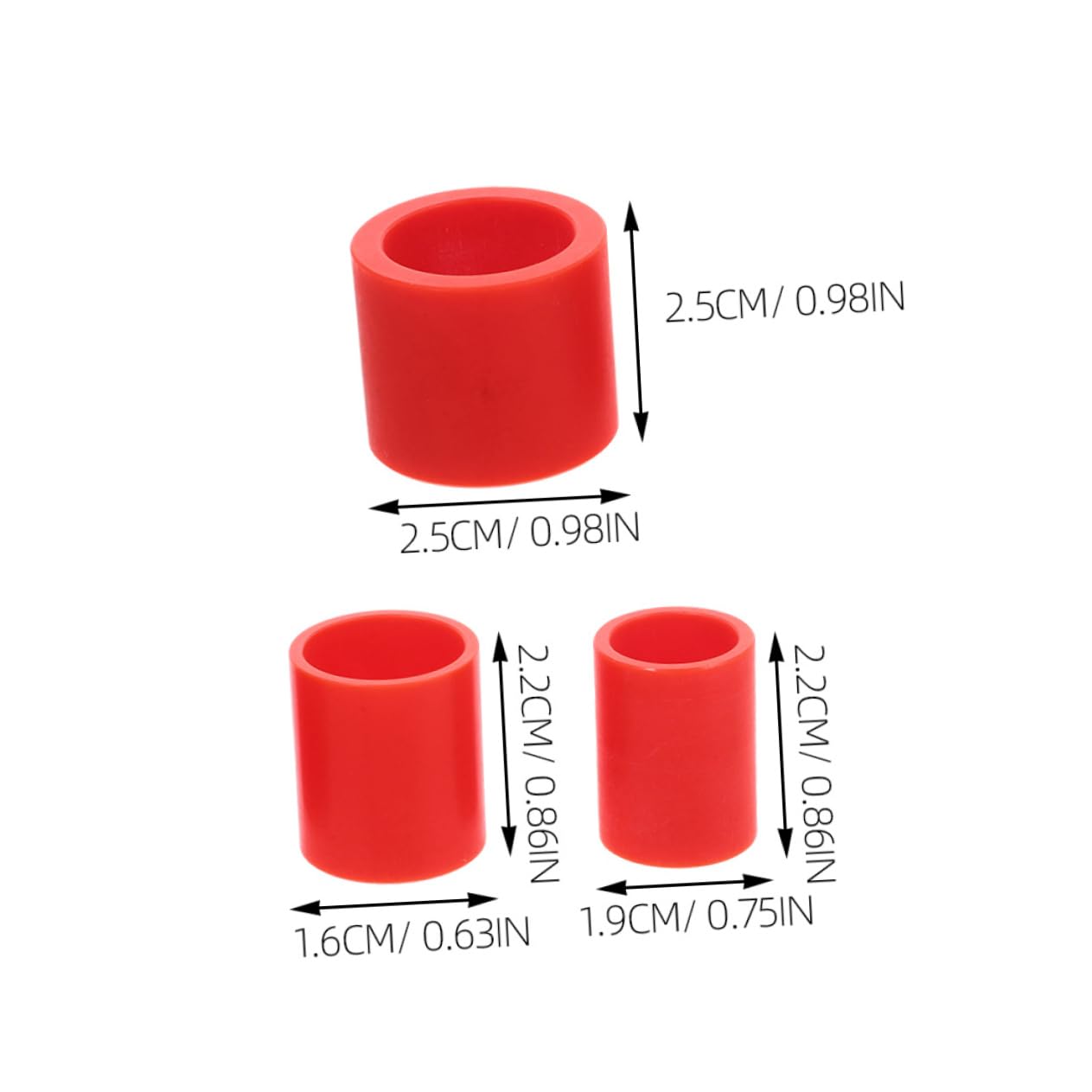 Wheel Spacers Masteelf 2 Sets Bore Reduction Adapter Kit For Grinding ...