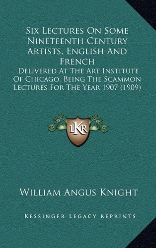 Amazon.com: Six Lectures On Some Nineteenth Century Artists, English ...