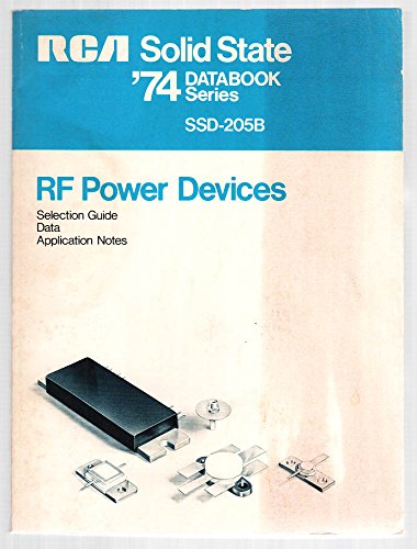 Rca Solid State '74 Databook Series: Rf Power Devices: RCA Corp: Amazon ...