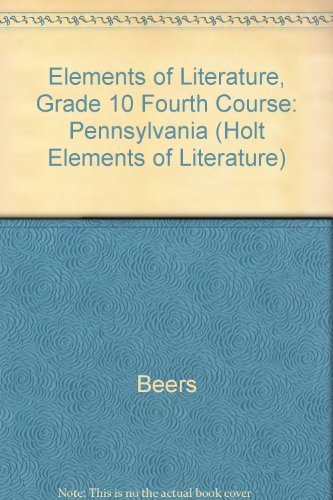 Holt Elements of Literature Pennsylvania: Elements of Literature ...
