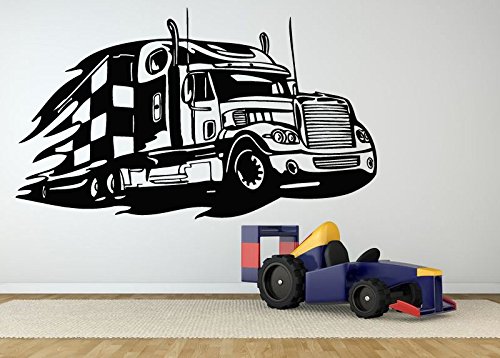 18 Wheeler Decal