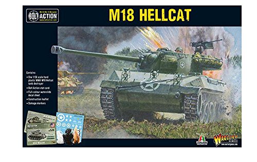 Bolt Action M18 Hellcat Tank Destroyer 1:56 WWII Military Wargaming ...