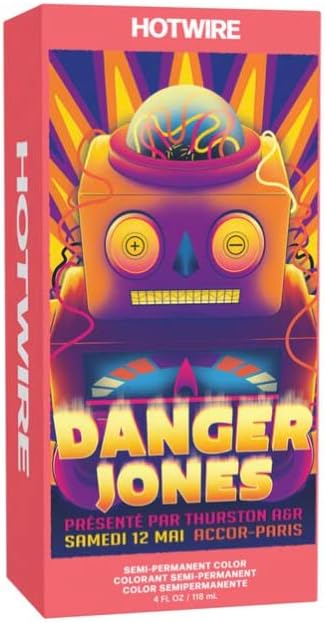Amazon.com : Danger Jones Semi-Permanent Hair Color (Hotwire - Neon ...