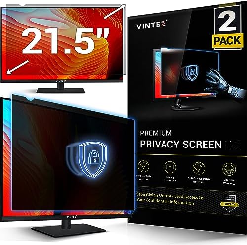 Amazon.com: VINTEZ 24 Inch Computer Privacy Screen Filter for 16:9 ...