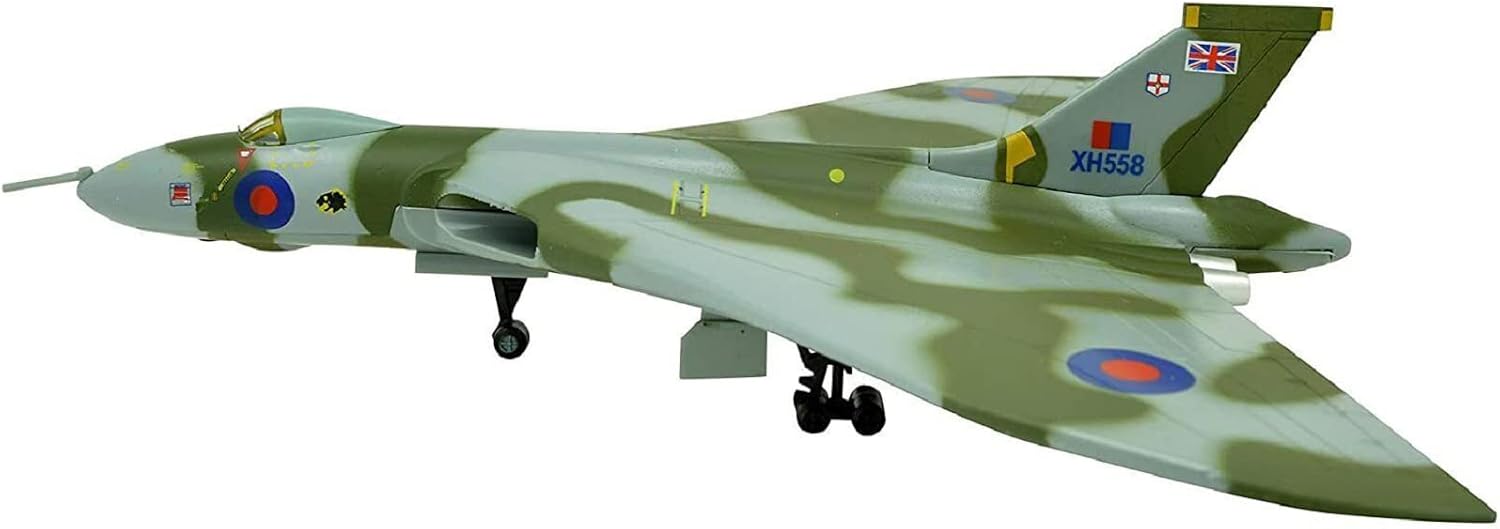 Amazon.com: TECKEEN 1/144 Scale Avro Vulcan Bomber Aircraft Model Alloy ...