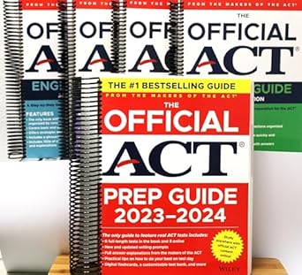 The Official ACT Prep & Subject Guides 2023-2024 Complete Set: Includes ...