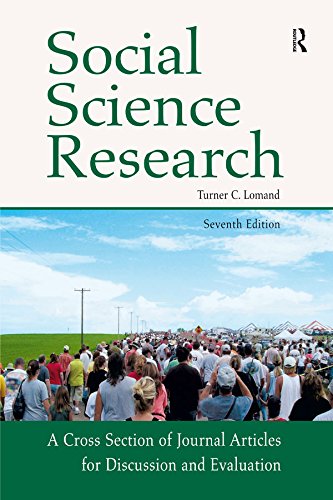 Social Science Research: A Cross Section of Journal Articles for ...