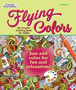 Creative Expression Flying Colors – Vol. 1: Dell Puzzle Books: Amazon ...