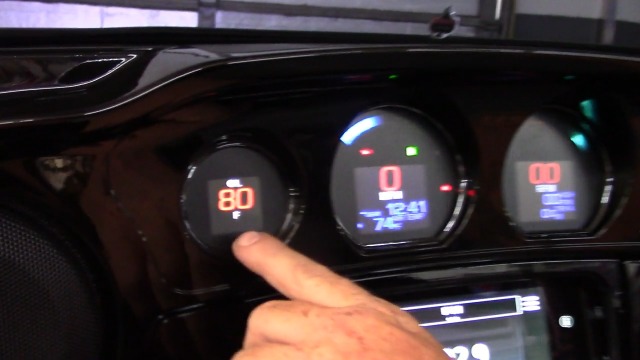 Watch Dakota Digital 2014 Up LED Harley Touring Gauges MLX-8414 on ...