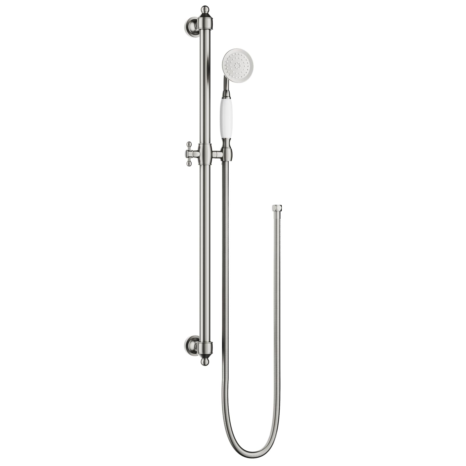 Retro Shower Slide Bar Handheld Shower Head with Hose, 5-Function Hand ...