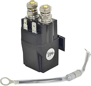 Amazon.com: XYZIL 48V Solenoid w/Resistance 102865901 Compatible with ...