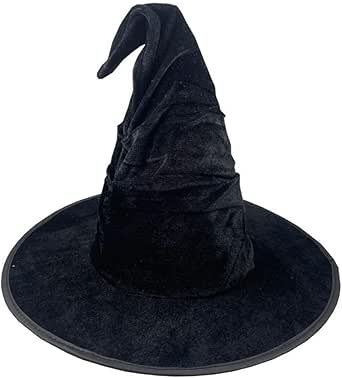 LKQBBSZ Witch Hat Wicked Wizard Costume for Women Adult, Classic Style ...