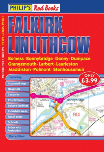 Philip's Red Books Falkirk and Linlithgow: Amazon.co.uk: Philip's Maps ...