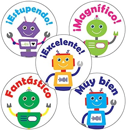 SuperStickers Spanish Praise Stickers - Bumper Pack of 1240 Stickers in ...