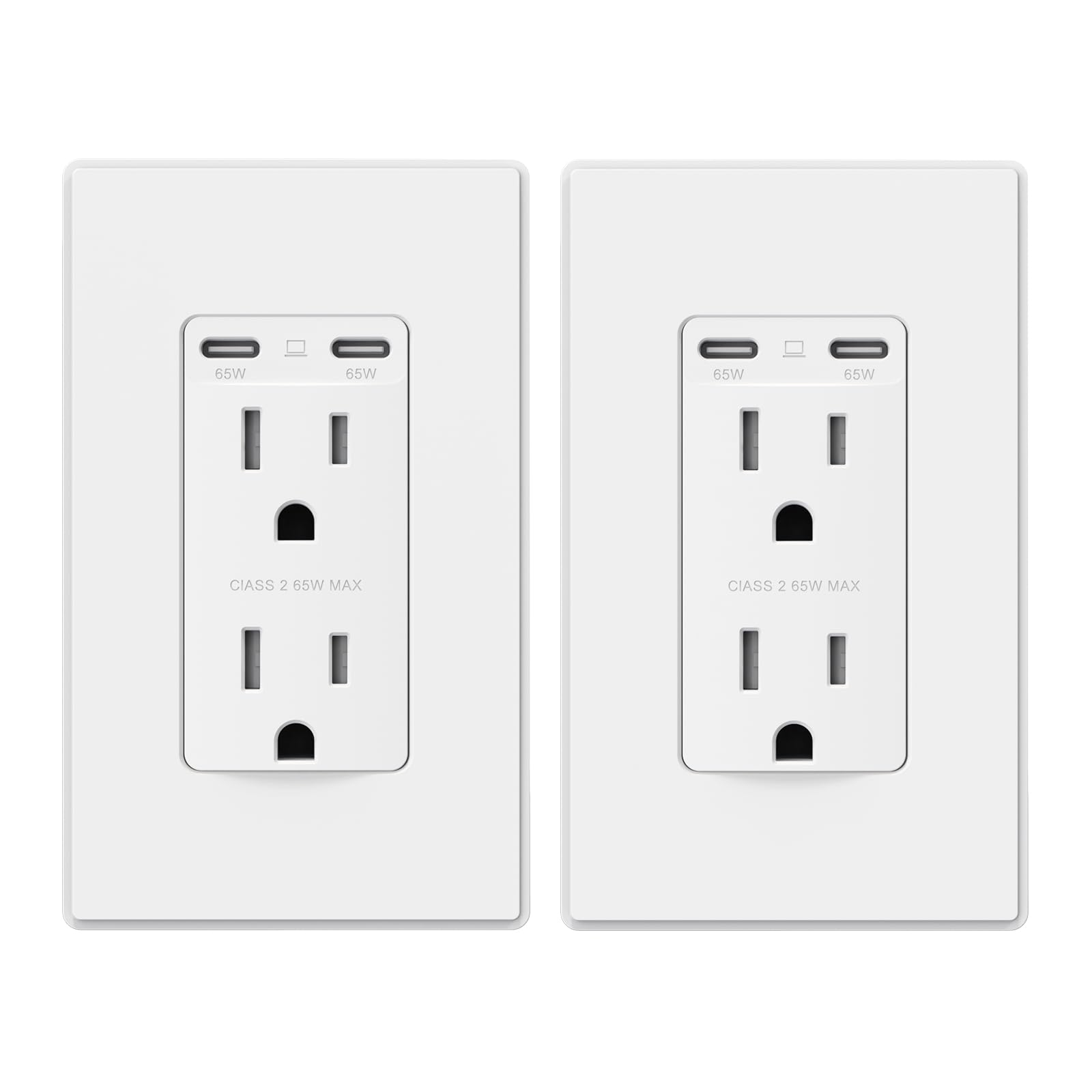Snapklik.com : ELEGRP 65W Ultra-Speed USB C Outlet Receptacle For ...