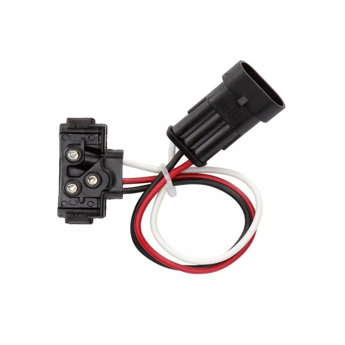 Amazon.com: 3 Pin Trailer Light Connector Right Angle PL-3 Pigtail to ...