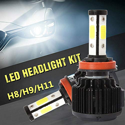 SLB® 6AA7 X6 Car High Power Car Led Headlight Headlight H8/H9/H11 6500K ...