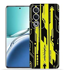 Amazon.in: Buy OggyBaba Cyberpunkh Yellow Oppo A3 pro 5g Mobile Back ...