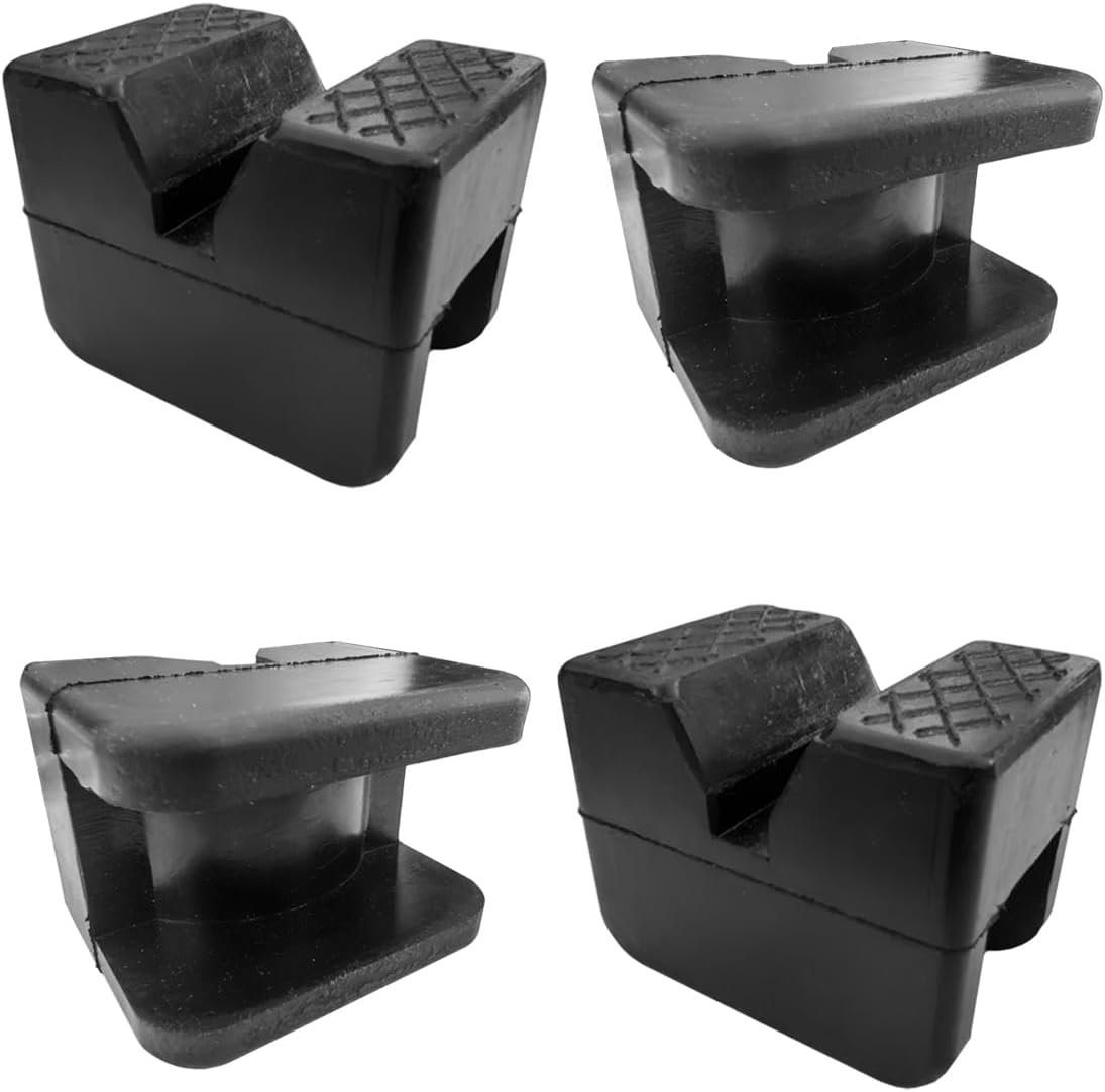 Amazon.com: Rubber Jack Stand Pads and Pinch Weld Jack Adapter (4-Pack ...