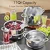 Amazon.com: Juice Steamer Extractor, 11 Qt 304 Stainless Steel, Canning ...