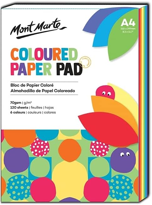 Size A4 Colored Printer Paper Copy Paper Craft Projects Pack of 100 20 ...