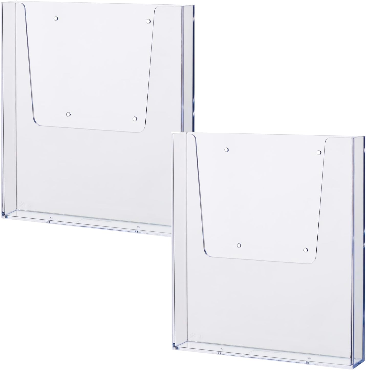 helit H2350202-2 - Prospekthalter Wand the help wall DIN A4, 2 Stück ...