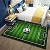 Amazon.com: Kids Rug Football Rug Soccer Field Rug Carpet for Boys ...