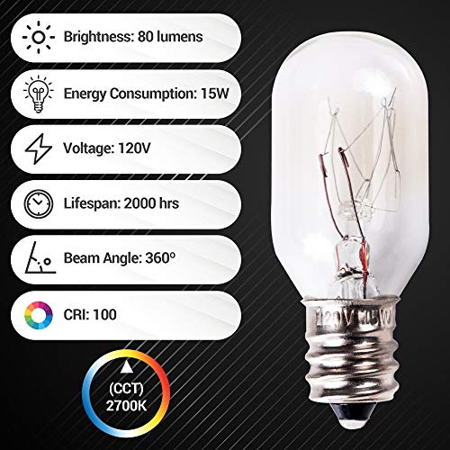 Snapklik.com : BlueStars E12 T20 Salt Rock Lamp Bulb 120V 15W High ...