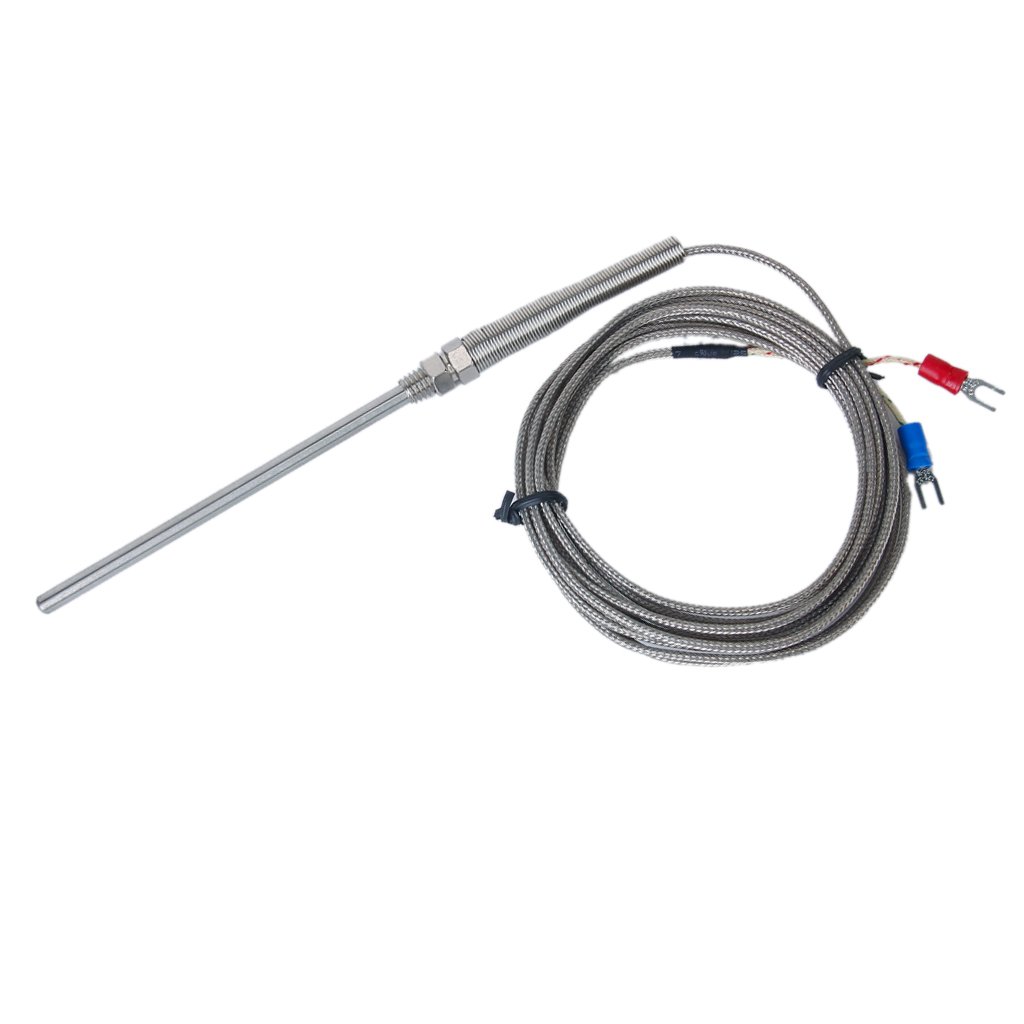 100mm Spade K-Type Temperature Controller Thermocouple Sensor -100°C to ...
