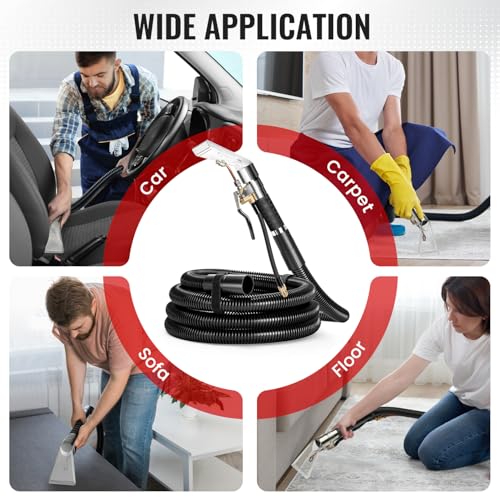 Extractor Attachment Kit for Shop Vac, Extractor Kit with Wand Hose ...