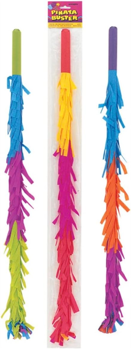 Amazon.com: Colorful Pinata Buster Party Stick - 30" - Durable Plastic ...