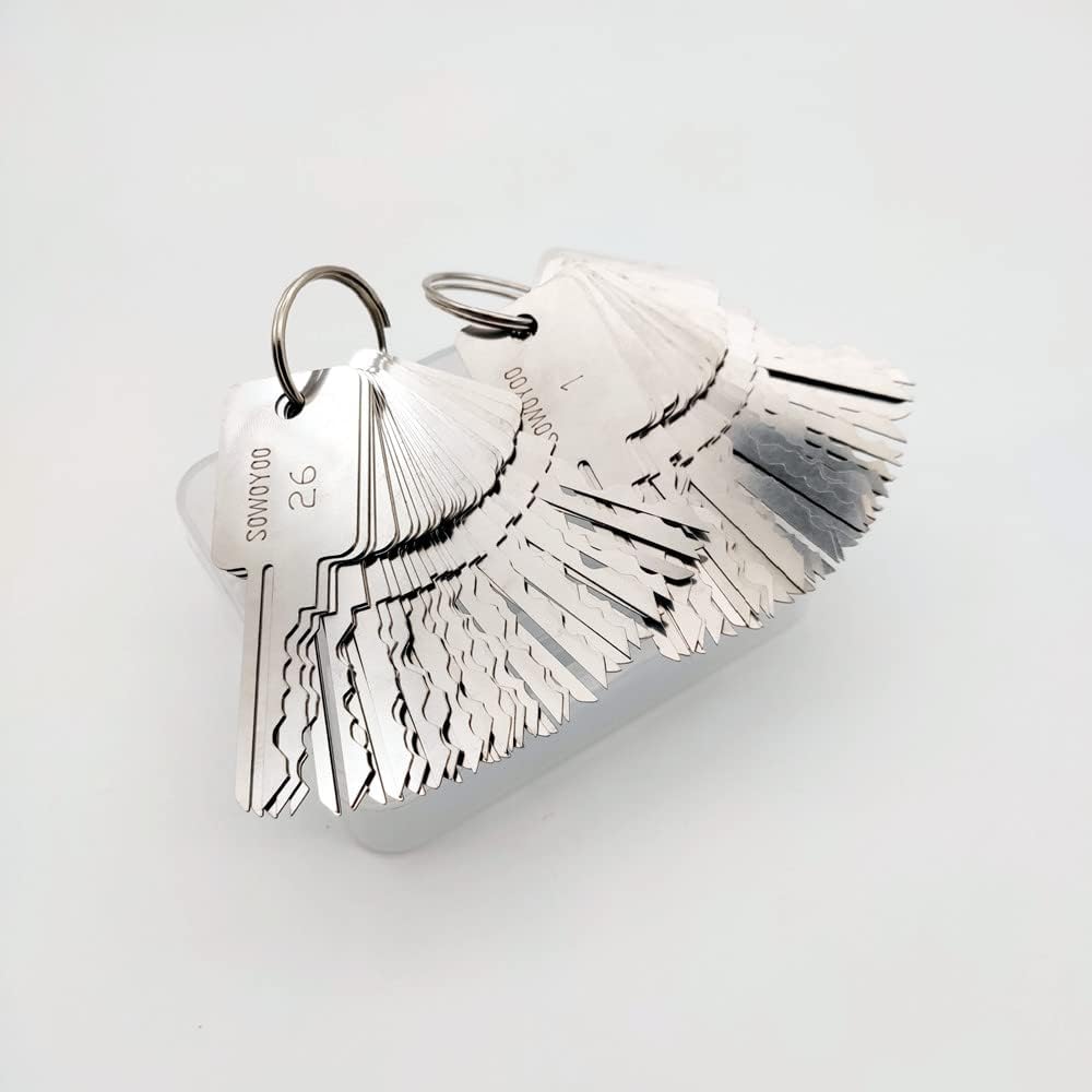 SS001 Tools Lock Pick Tool for Double-Groove Door Lock,Pro 2 in 1 ...