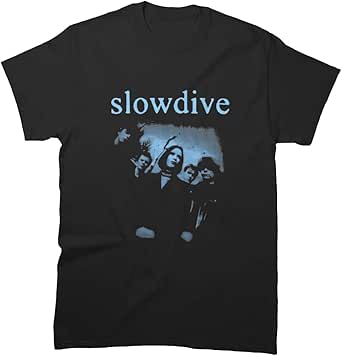 Unisex Shirt Graphic Tee Slowdive Birthday English Graphic Rock Merch ...