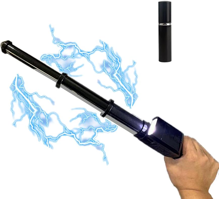 Amazon.com: POPOTR Mini Pepper Spray Scalable Stun Gun Electric Shock ...
