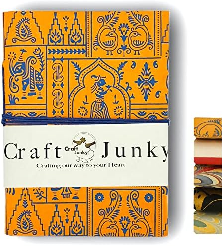 CRAFT JUNKY Handmade Art Journal Diary, 100 Pages : Amazon.in: Office ...
