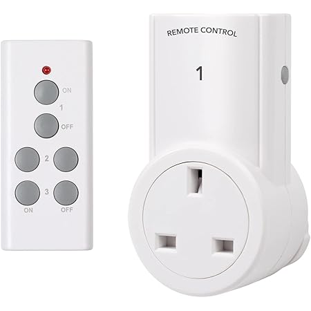 Status Remote Control Socket - White (Pack of 2) : Amazon.co.uk: DIY ...