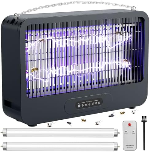 Insectaway Fly Killer Bug Zapper, Fly Zapper Electric 2400V, 20W UV Fly ...