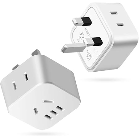 USA to UK Plug Adaptor/Chinese to UK Plug Convertor/Japanese to UK Plug ...