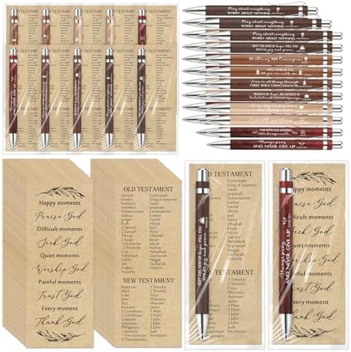 Amazon.com : Spakon 30 Sets Christian Back to School Gifts Bulk Bible ...