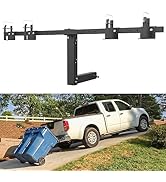 Amazon.com: ELITEWILL New Trash Can Hauler Hitch Trash Can Transporter ...