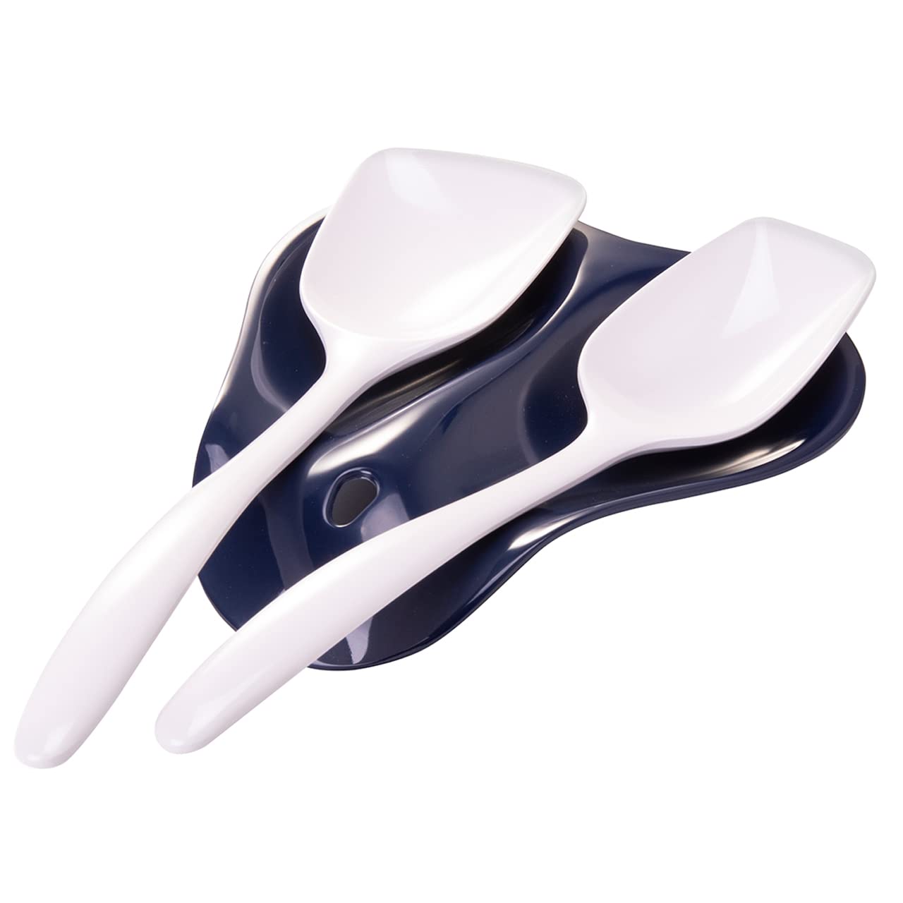 Spoon Rest For Stove Top Hutzler Twin Double Spoon Rest - Cobalt Blue ...