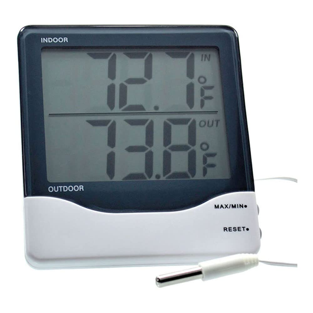 Thermco ACC840DIG MIN/MAX Digital Thermometer for General Use, Large ...