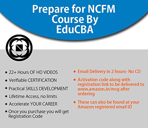 Prepare for NCFM Course By EduCBA(Email Delivery in 2 hours - No CD ...