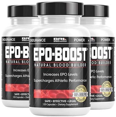 EPO-BOOST Natural Blood Builder Sports Supplement. RBC Booster with ...