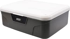 Amazon.com: RUIAN Lockable Storage Container Bin, Portable Lock Box ...