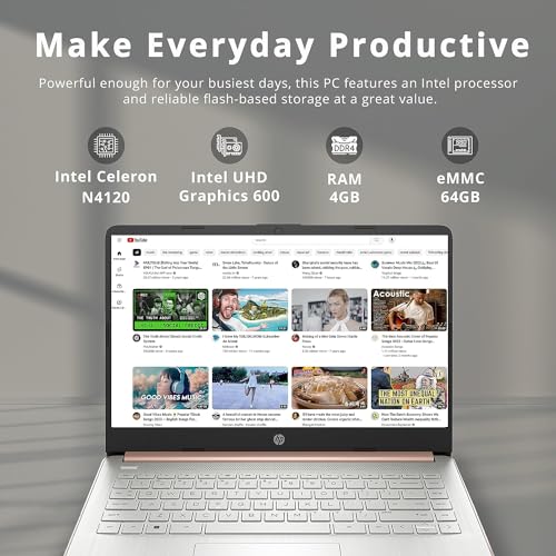 Snapklik.com : Premium Stream 14 HD BrightView Laptop, Intel Celeron N4120, 4GB RAM, 64GB eMMC ...