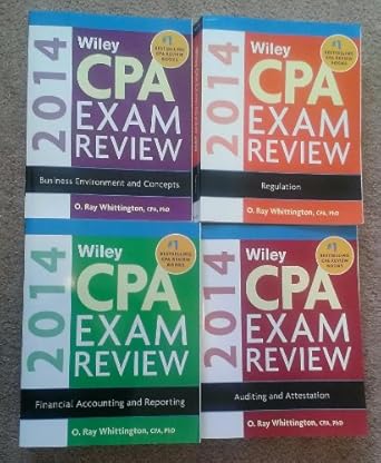 Wiley CPA excel Exam Review 2014 Study Guide, Set: Whittington, O. Ray ...